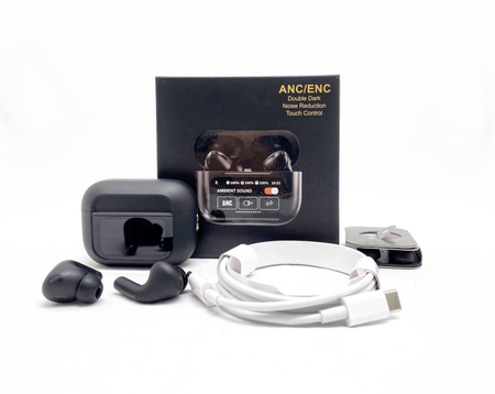 Airpods LCD ANC/ENC Black A8