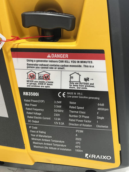 Generator 3.5kw invertir