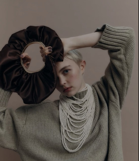 Сумка Zara гранатовый