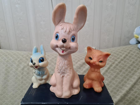 Игрушки резиновые советского времени.