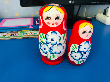 Матрешка из дерева в наличии 5 шт