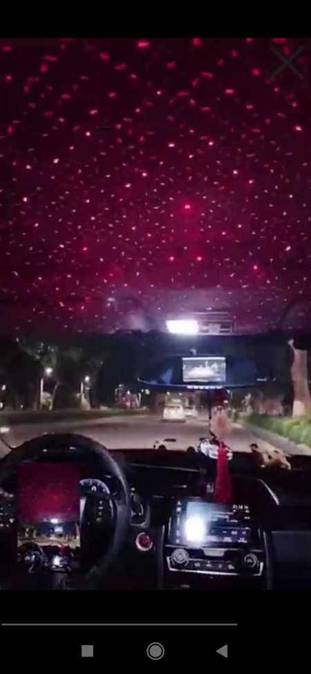 Lazer led yulduzli ocmon
