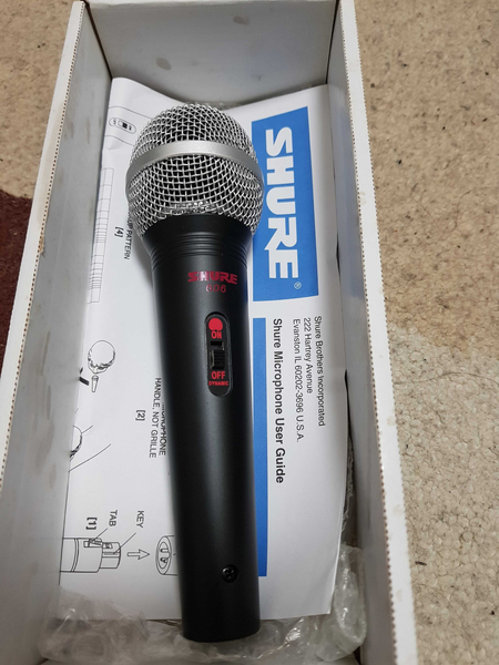 Микрофон SHURE 606 б/у