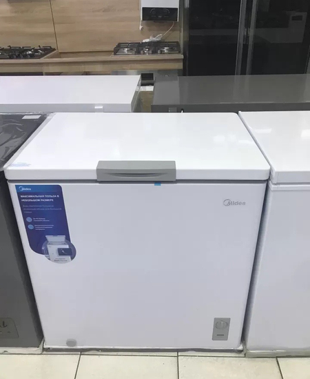 Морозильник Midea (ларь) Модернизированный (198L) Доставка бесплатно