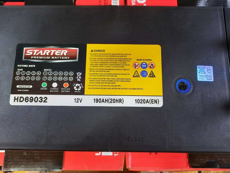 Аккумуляторы Starter 190Ah. Официальный магазин