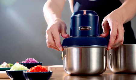 Электрическая мясорубка измельчитель Deerma DEM-JR08