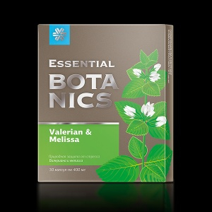 Валериана и мелисса - Essential Botanics Антистресс  Бессонница