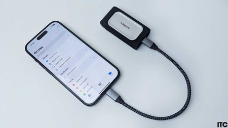 Внешний 2TB Kingston XS2000  Type C. Новый. В коробке