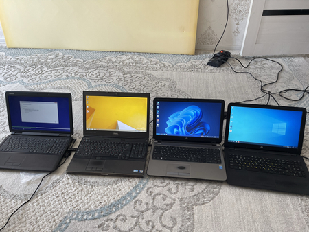Продам срочно 4 ноутбука HP