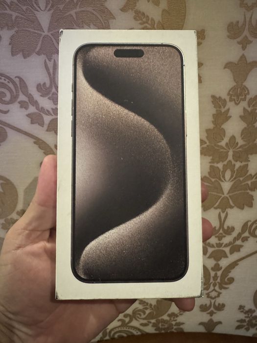 Iphone 15 pro max 256 tali Natural titan