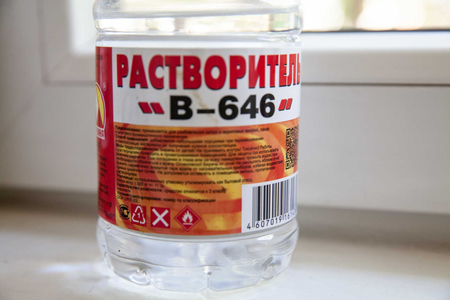 Смывка для очистки старых лаков и красок + Растворитель