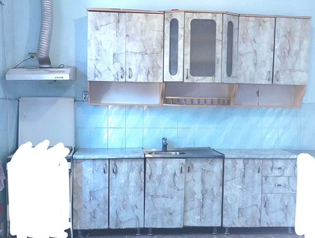 Кухонный мебель шкаф столи ва вытишкаси билан
