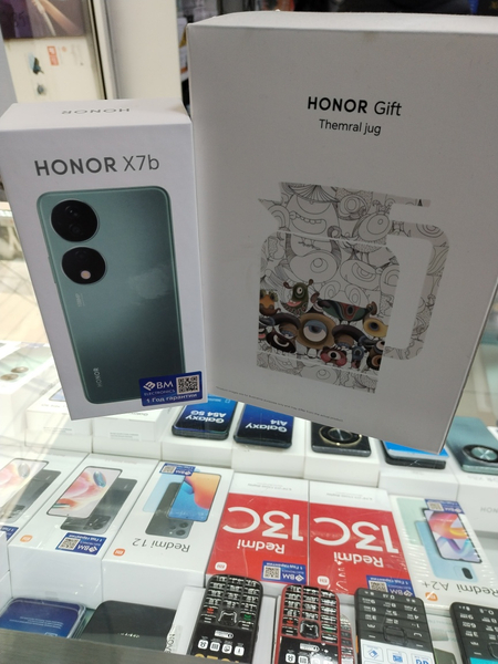 Honor X7b 2023 New Garantiya Padarok Uzimei