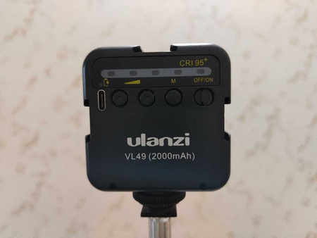 Портативный светодиодный свет для фотосъемки Ulanzi VL49 LED 5500K