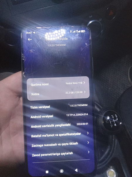 Redmi not 11s 6 128 gb