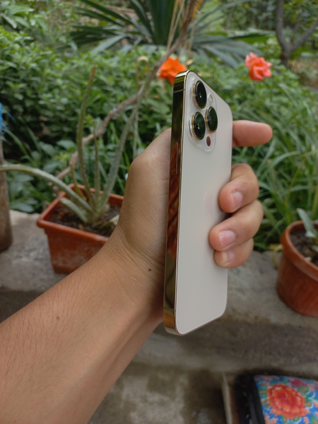 Iphone 13 pro gold