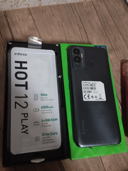 Infinix HOT 12 play garantya telefonga