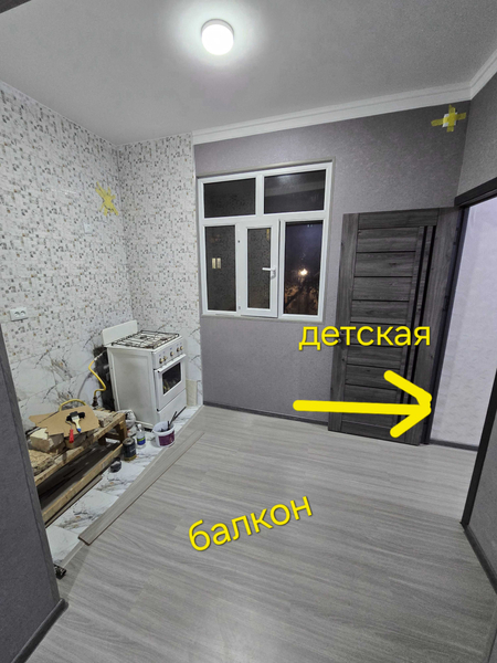 Продается 2х комнатная квартира переделанная в 3х комнатную