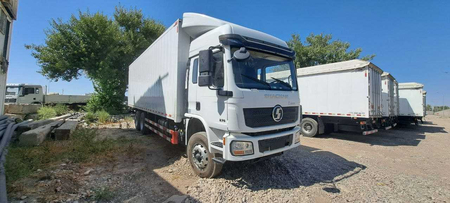 Shacman L3000 9метрли Фургон усилленый 2024й чикарилган сотувда тайёр.