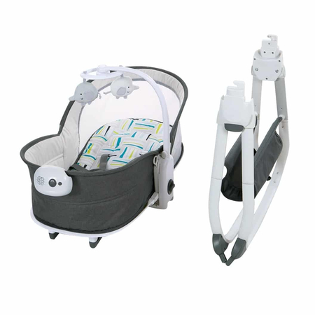 Шезлонг Mastela Babystore2765 6 in 1 серый