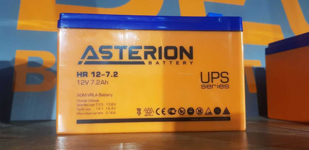 Аккумуляторные батареи ASTERION  HR 12-7.2 , HR 12-9, HR 12-12
