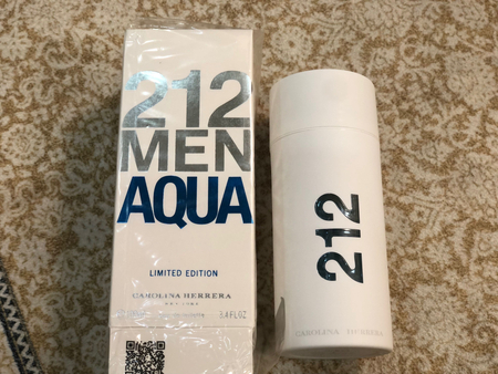 Новые мужские духи 212 aqua