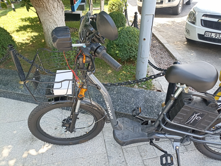 Veloskuter Bonvi skuter elektobike Bonvi veloskuter