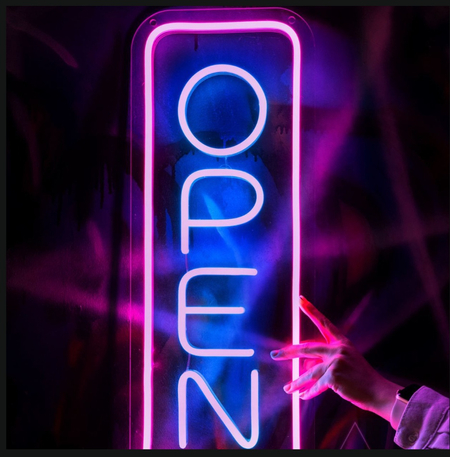 Неон вывиски. Гибкий неон. Neon. Реклама