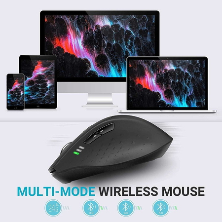 Rapoo Mt550g Беспроводная Bluetooth мышь для ПК планшетов ноутбуков