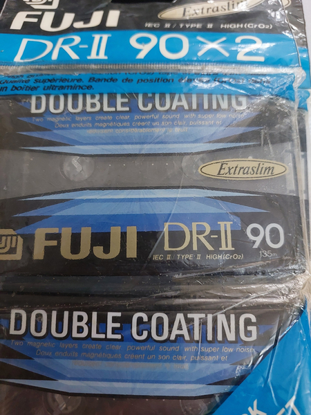 Аудио кассеты новые FUJI DR 90