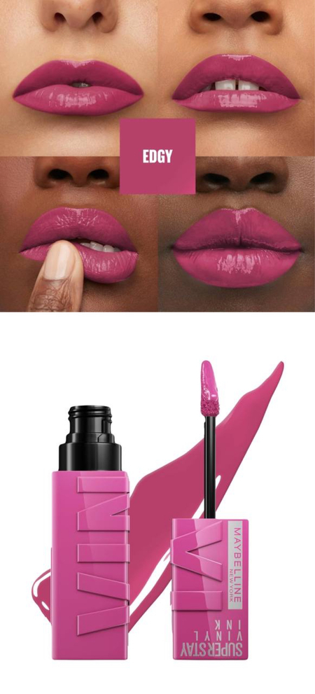 Жидкая помада для губ «Maybelline» (Super Stay Vinyl Ink)