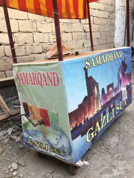 Gazvada aparad gazli suv