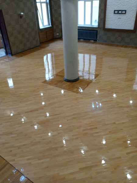 Шлифовка пол паркет