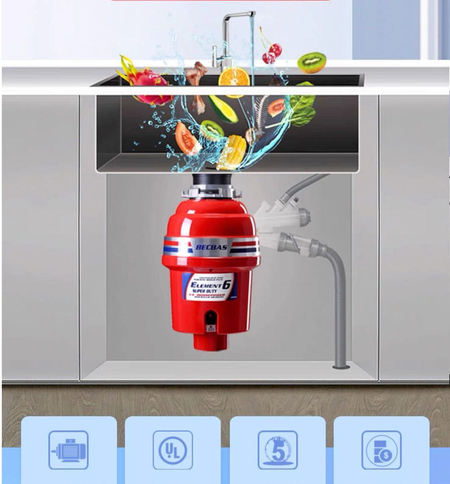 Измельчитель пищевых отходов Becbas Bath Element 60.