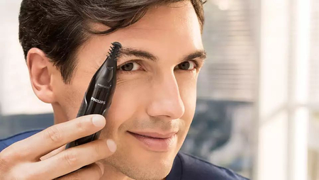 Philips Триммер для носа и ушей NT3650-16, кол-во насадок 2
