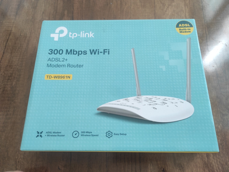 TP-Link 300mbps Wi-Fi ADSL2+ Modem Router