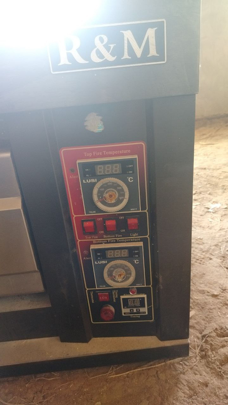 Pechka gaz va tokda ishlaydi
