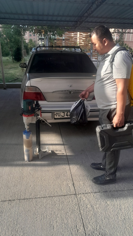 Beton teshish buzish