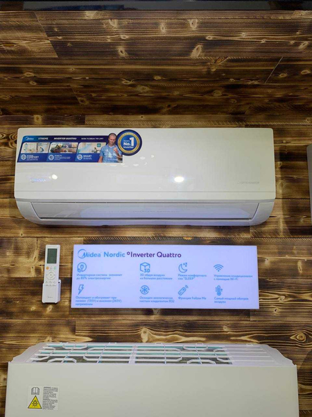 konditsioner / кондиционер Midea NORDIC 12 INVERTER + Low voltage
