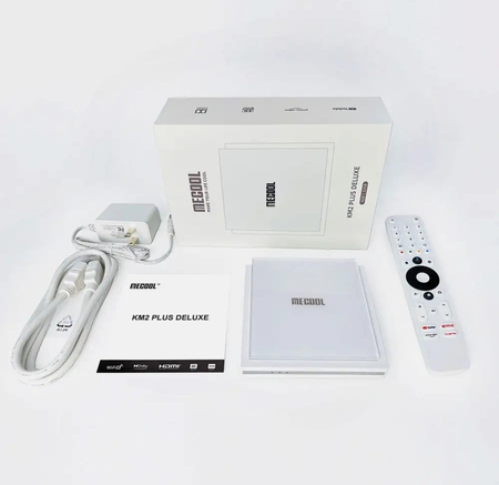 Mecool KM2 plus deluxe 4/32 android smart TV box