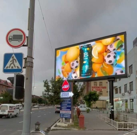 Led ekranlarda reklama/ Лед екран на рекламах/ Лед екранда реклама