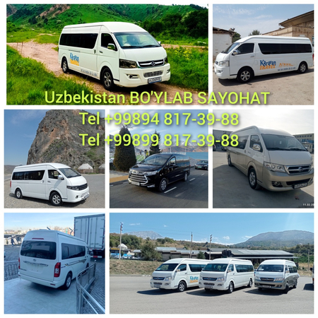 На заказ  Микроавтобус Uzbekistan BO'YLAB SAYOHAT