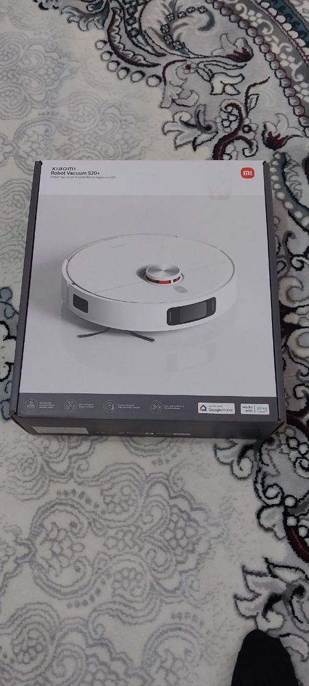 Робот-пылесос Xiaomi Robot Vacuum S20+ (EU, белый)\\n\\n+ Беззаботное удал