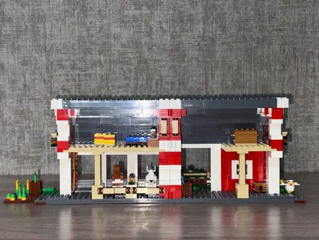 Lego Minecraft 21187 аналог Лего Майнкрафт