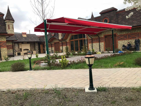 T Markiza. Uy restoran va kafelar uchun soyabonlar