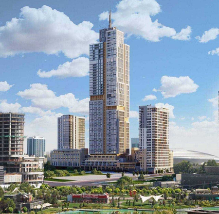 ЖК Nest One продается 2х ком. на 23 этаже