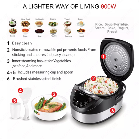 Мультиварка Рисоварка Пароварка multivarka Sonifer sf-4003