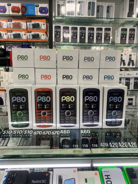 Novey P80 2-Sim kartali (Новый+Гарантия+Скидка) Новей Нокиа Кнопка