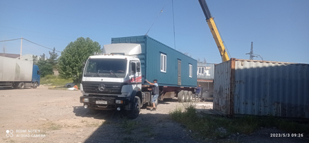 Контайнер kantenir ofes yotoqxona magazen