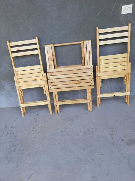 Продам комплект складной стол со складными стульями